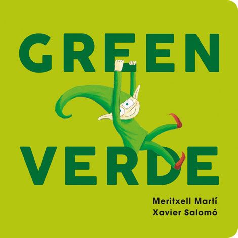 Green-Verde Bilingual Board Book | Chrysanthemum